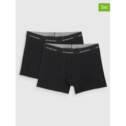4F 2er-Set: Boxershorts in Schwarz - 40% | Gr&ouml;&szlig;e L | Herren-waesche