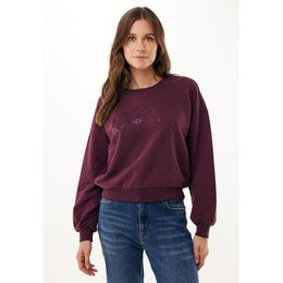 Mexx Sweatshirt ''Oleander'' in Rot - 52% | Gr&ouml;&szlig;e L | Damen-sweatshirts-jacken