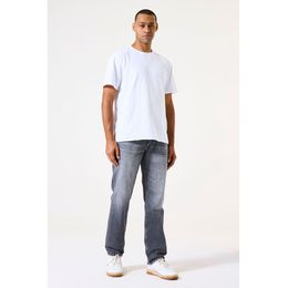 Garcia Jeans "Maurizio" - Regular fit - in Grau - 52% | Gr&ouml;&szlig;e W33 | Herren-plussize