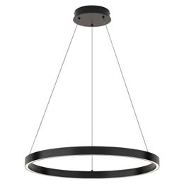 Maytoni Pendelleuchte Rim Schwarz max. 37 Watt