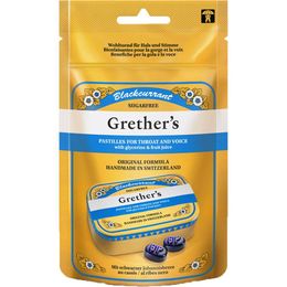 HAGER PHARMA Grethers Blackcurrant Silber zf.Past.Beutel Refill 110 g