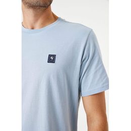 Garcia Shirt in Hellblau - 38% | Gr&ouml;&szlig;e L | Herren-plussize