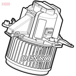 DENSO Innenraumgebl&auml;se dea07024 f&uuml;r Citro&euml;n/Peugeot