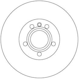 TRW Bremsscheibe DF4323 vorne rechts links bel&uuml;ftet 300mm f&uuml;r SKODA VW SEAT AUDI FORD YM21-1125-BA 7D0615301 1141782