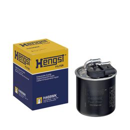 HENGST FILTER Kraftstofffilter H408WK 87mm f&uuml;r MERCEDES-BENZ 6510903252 A6510903252 A6510902052