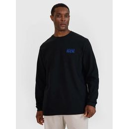 4F Longsleeve in Schwarz - 36% | Gr&ouml;&szlig;e L | Herrenshirts