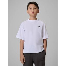 4F Shirt in Wei&szlig; - 15% | Gr&ouml;&szlig;e 146 | Kinder-oberteile