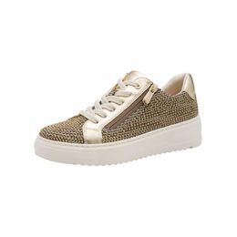 Marco Tozzi Sneaker in GOLD COMB | Gr.: 41