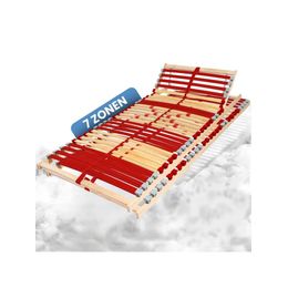 Coemo 2 Stk. Lattenrost RUBY in Natur | Gr.: 80x200 cm