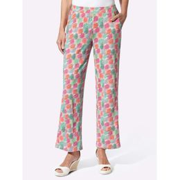Sieh an! Jersey-Hose in ozean-fuchsia-bedruckt | Gr.: 26