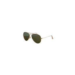 Ray-Ban Ray Ban RB3025 L0205 Aviator Sonnenbrille Gold Gr&uuml;n | Gr.: 58 mm