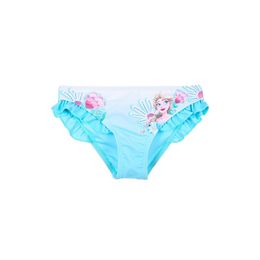 Disney Frozen Die Eisk&ouml;nigin Anna und Elsa Badeslip Hose in Hell-Blau | Gr.: 128