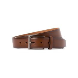 Bugatti Lederg&uuml;rtel in nougat - 0001 | Gr.: 85 cm