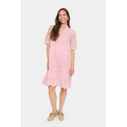 Saint Tropez Kleid GeleksaSZ Gerade Passform in Pink Nectar | Gr.: M