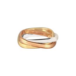 Elli Ring Damen Gr&ouml;&szlig;e 54 gold / silber