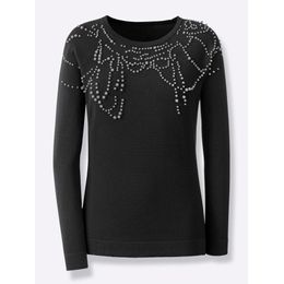 CR&Eacute;ATION L creation L Modal-Baumwoll-Pullover in graphit | Gr.: 36