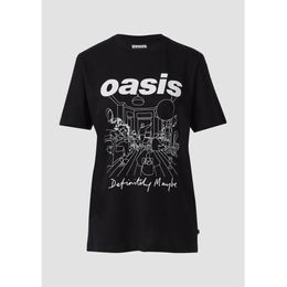 QS T-Shirt in 99D0_schwarz | Gr.: M