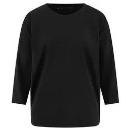 Rundhals-Shirt 3/4-Arm Raffaello Rossi schwarz, 48