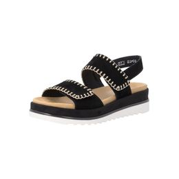 Remonte Sandalen in Schwarz | Gr.: 43