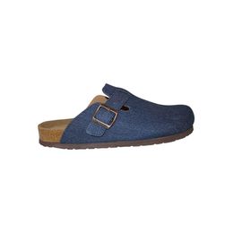 BIOSOFT Sandalen Clog in Blau | Gr.: 38