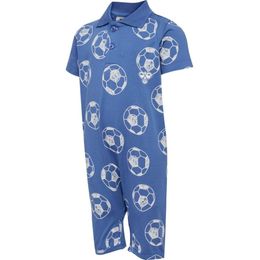 Hummel Kinder Kurzarmbody "Hmlmini Reg Polo Bodysuit S/S" in Blau | Gr.: 86