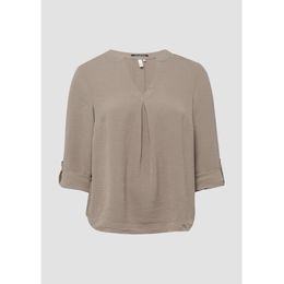 QS Bluse in 9625_braun | Gr.: 52