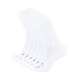 Stark Soul&reg; Stark Soul Sportsocken 6 Paar, mit FROTTEESOHLE in weiss | Gr.: 39-42