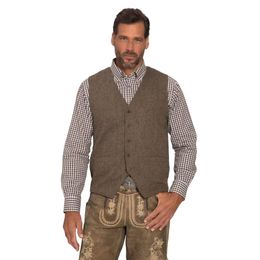 JP1880 Steppweste in braungrau | Gr.: 3XL