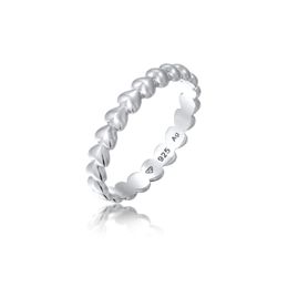 Elli Ring 925 Sterling Silber in Silber | Gr.: 58