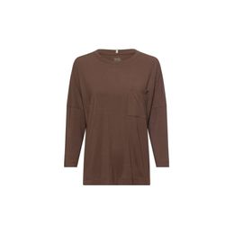 Camel Active Langarmshirt in brown | Gr.: xs