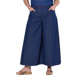 Ulla Popken Hose in blue denim | Gr.: 50-normalgroesse