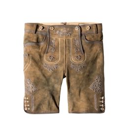 Stockerpoint Lederhose "Beppo 4" in havanna gespeckt | Gr.: 48
