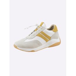 Heine Sneaker in wei&szlig;-gelb | Gr.: 41