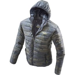 Uncle Sam Steppjacke in oliv/camouflage/schwarz in oliv/camouflage/schwarz | Gr.: XXL