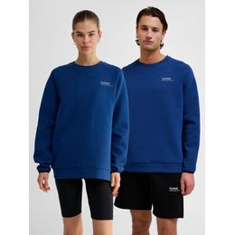 Hummel Sweatshirt Raglan&auml;rmel Hmltech Fu&szlig;ball Erwachsene in ESTATE BLUE | Gr.: XXL