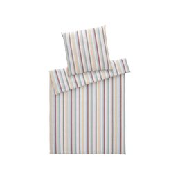Elegante Bettw&auml;sche Julia in multi-blau | Gr.: 140x200-cm-70x90-cm