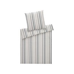 Elegante Bettw&auml;sche Julia in multi-natur | Gr.: 135-x-200-plus-80-x-80-cm