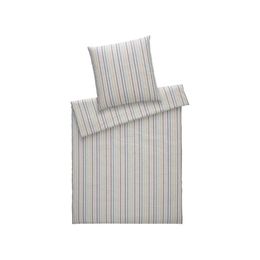 Elegante Bettw&auml;sche Paula in multi-blau | Gr.: 155-x-220-plus-80-x-80-cm