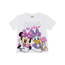 Cerda T-Shirt Disney Minnie Mouse & Daisy in Wei&szlig; | Gr.: 128