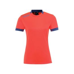 Kempa Shirt PLAYER TRIKOT WOMEN in fluo rot/ice grau | Gr.: XL