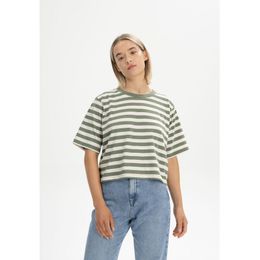 Mela Cropped T-Shirt DESNA Stripes | Gr.: XS