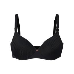 Noppies Gepolsterter Still-Bh Spacer Stripe Nursing Bra in Black | Gr.: 90C