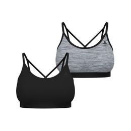 Odlo Sport-BH "Sport bra SEAMLESS LOW" in Schwarz | Gr.: S