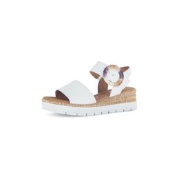 Gabor Comfort Sandalette in wei&szlig; | Gr.: 37