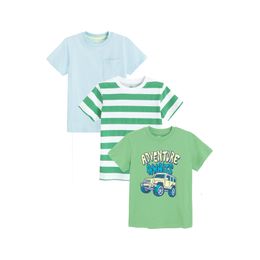 Cool Club Shirt Jungen Gr&ouml;&szlig;e 104 pastellblau / gr&uuml;n / hellgr&uuml;n / wei&szlig;