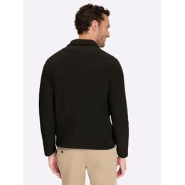 WITT WEIDEN Fleece-Shirt in graphit | Gr.: 44-46