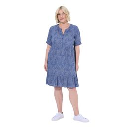 Ulla Popken Kleid in tintenblau | Gr.: 62/64