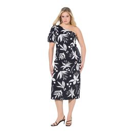 Ulla Popken Kleid in schwarz | Gr.: 50 - Normalgr&ouml;&szlig;e