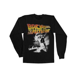 Back to the Future Longsleeve in Schwarz | Gr.: 5XL