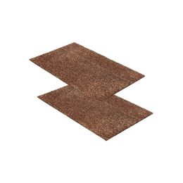 Astra Fu&szlig;matte f&uuml;r Innen QUARZIT S 2 in Braun | Gr.: 50 x 80 cm